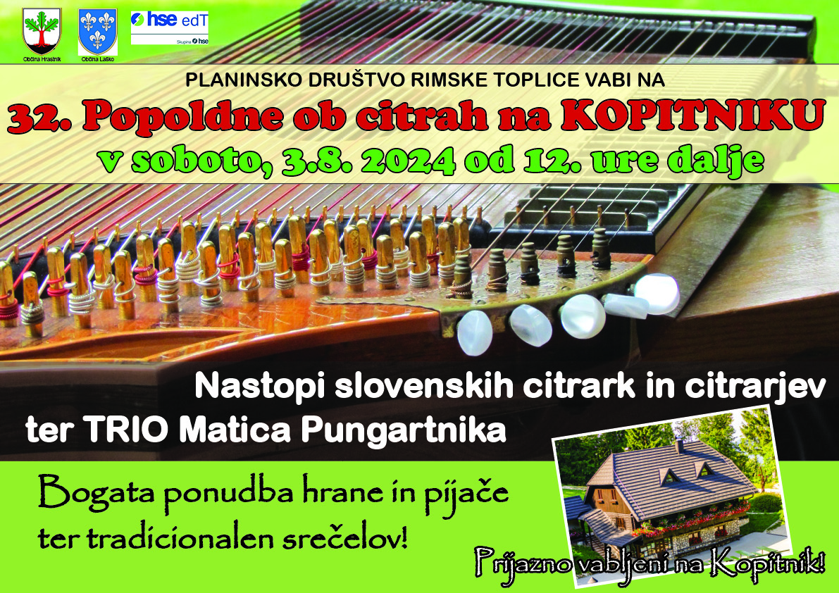 32. Popoldne ob citrah na KOPITNIKU | Laško